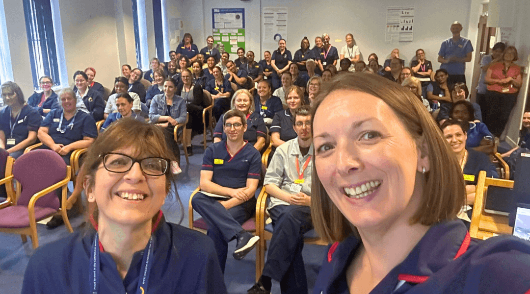 Chief Nursing Officer Silver Award presented to nurse after 40 years ...