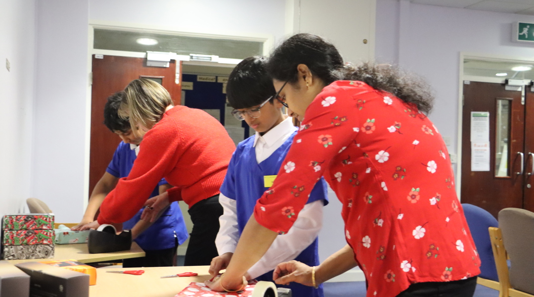 Recording breaking 1,200 gifts donated as part of our Christmas Gift ...