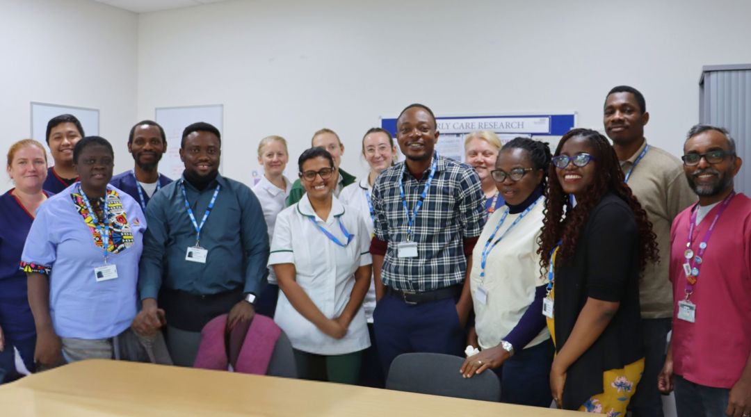 Knowledge sharing with Nigerian healthcare professionals at the Royal ...