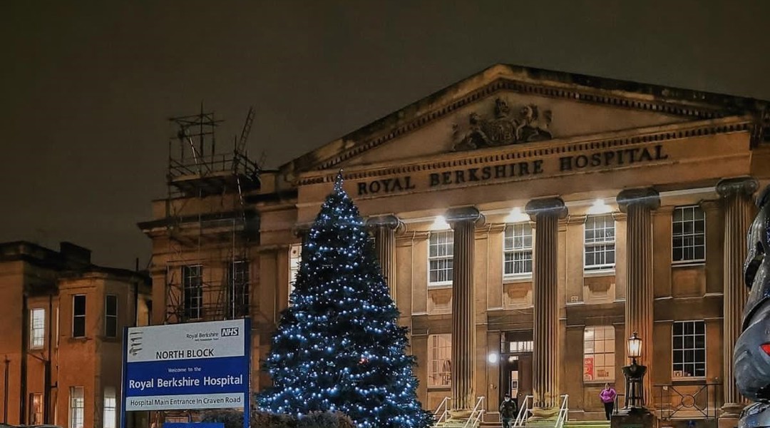We're aiming to collect 900 presents in Royal Berkshire Hospital ...